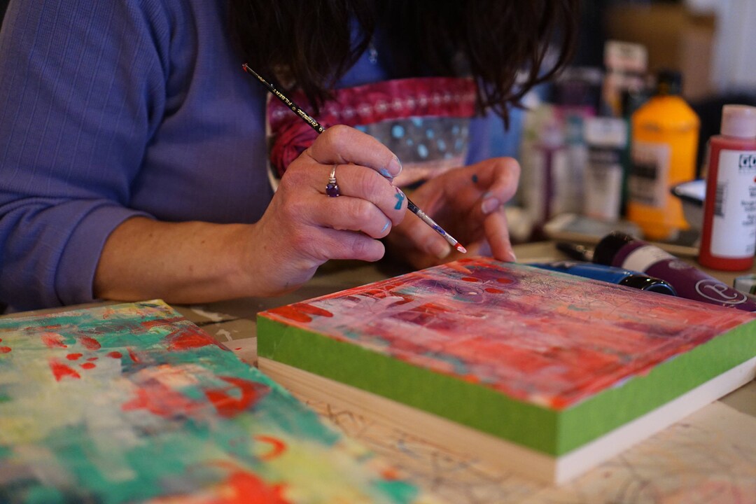 Private 1 Hour Art Lesson With Jennifer Mercede - Etsy