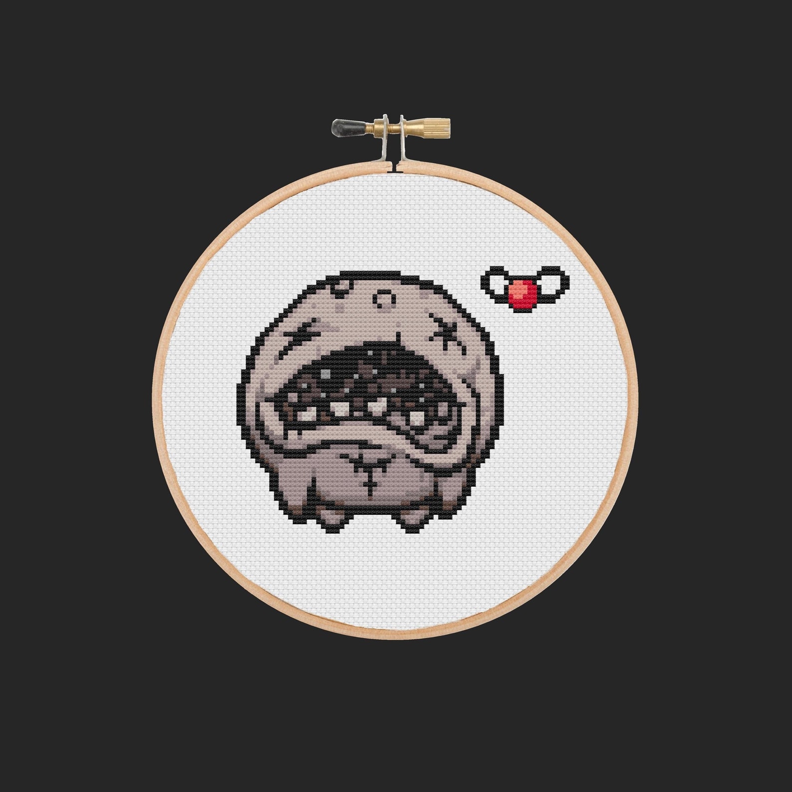 The Duke of Flies Fan Art PDF Cross Stitch Pattern - Video Game - the ...