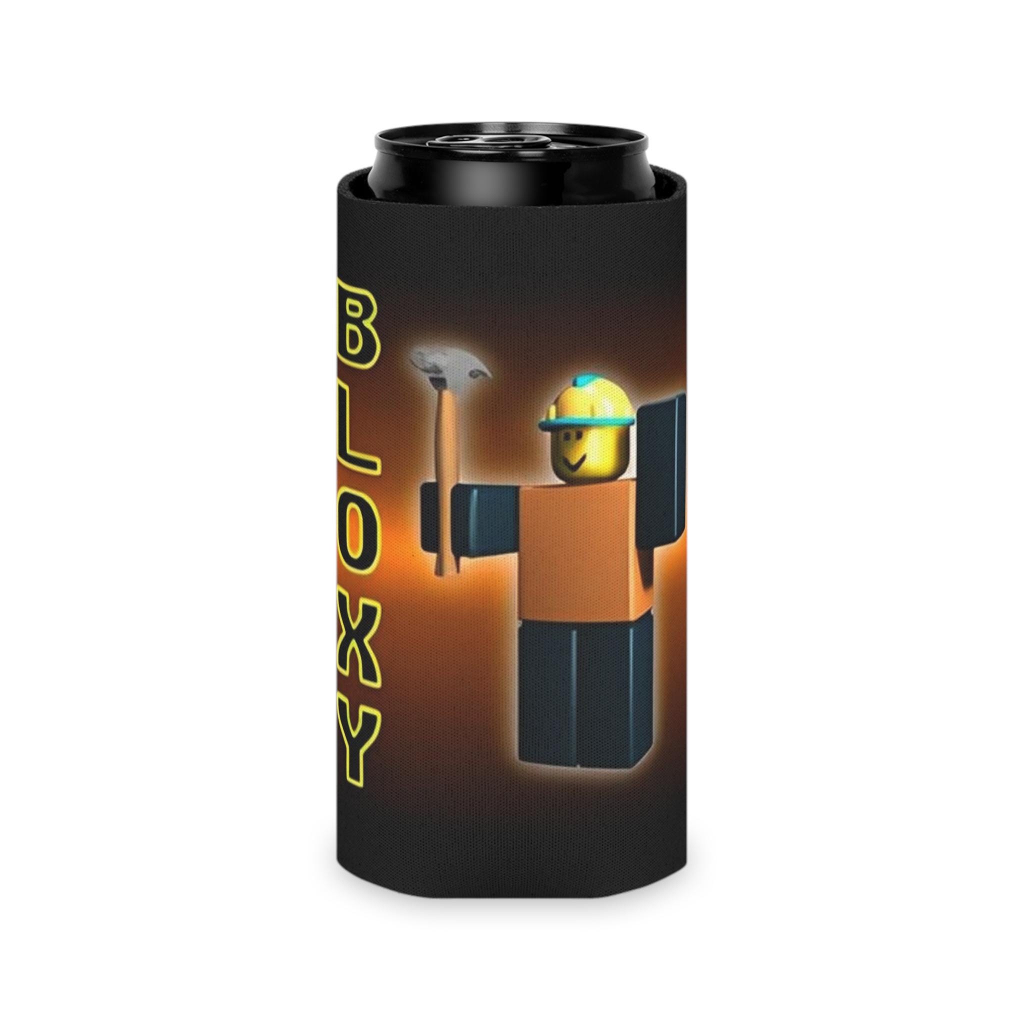 Bloxy Can Cooler | Funny Gamer Gag Gift | Roblox Drink Can Sleeve ...