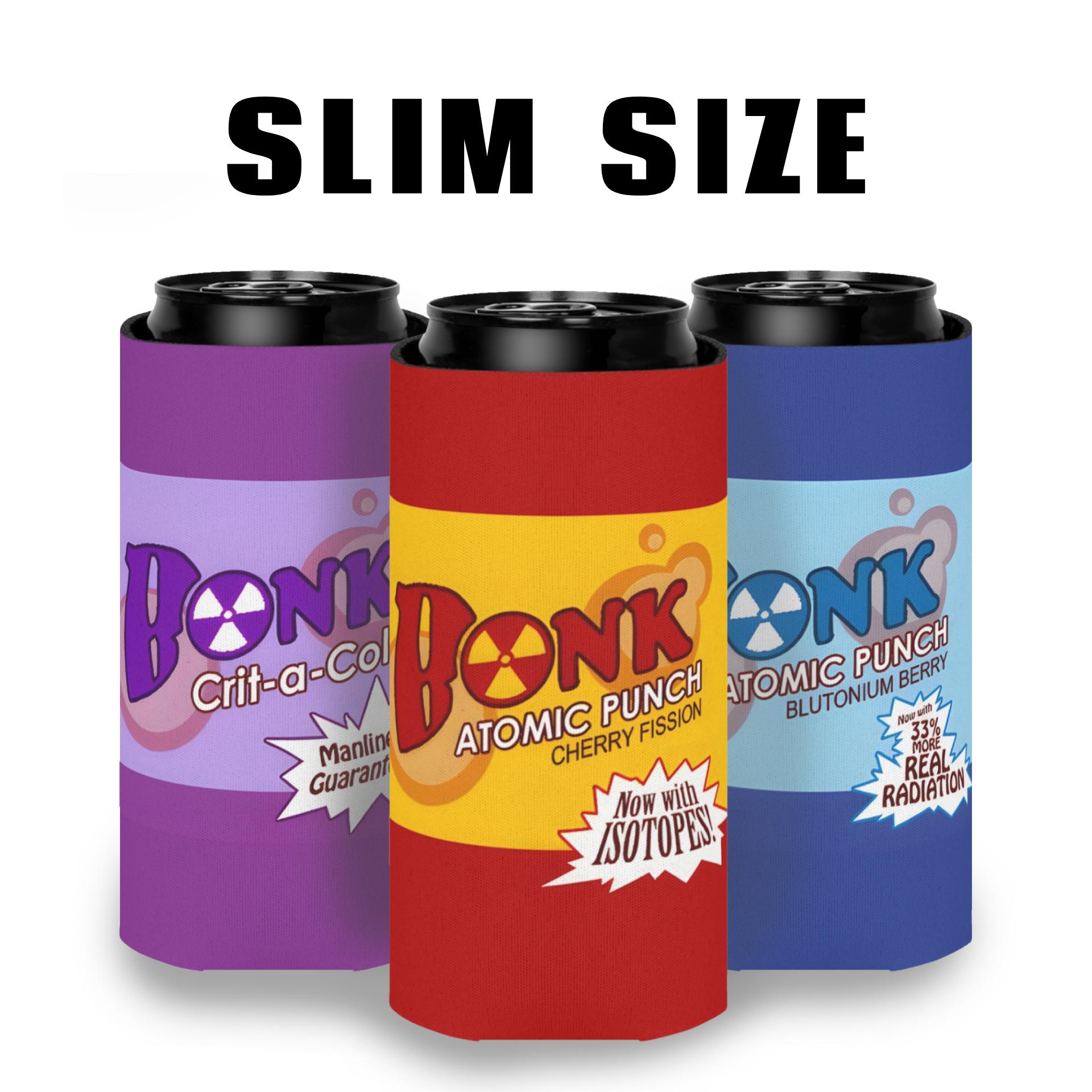 Team Fortress 2 Bonk! Atomic Punch and Crit-o-cola Can Sleeve | Insulated Coozie for Regular ...