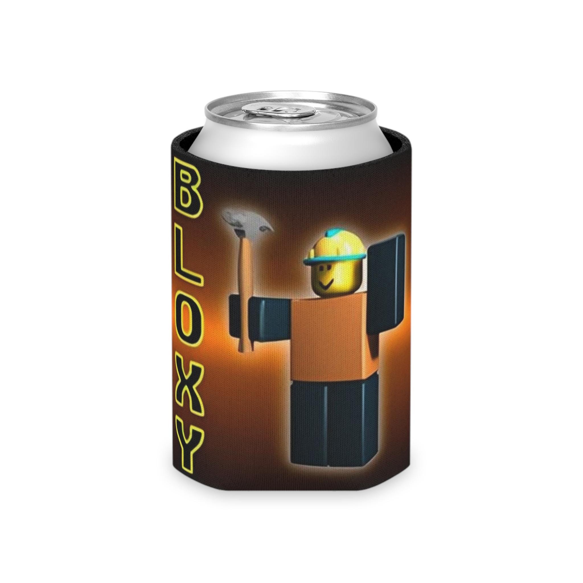 Bloxy Can Cooler | Funny Gamer Gag Gift | Roblox Drink Can Sleeve ...