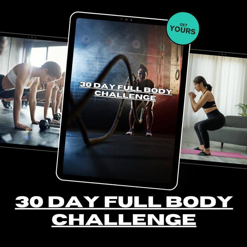 Full Body 30-day Workout Challenge for Women – Quick & Easy Fitness for ...