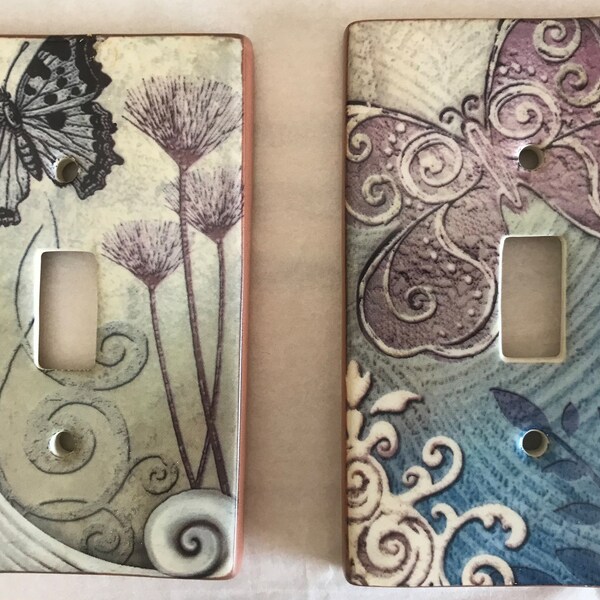 Ceramic Switch Plate Covers - Etsy