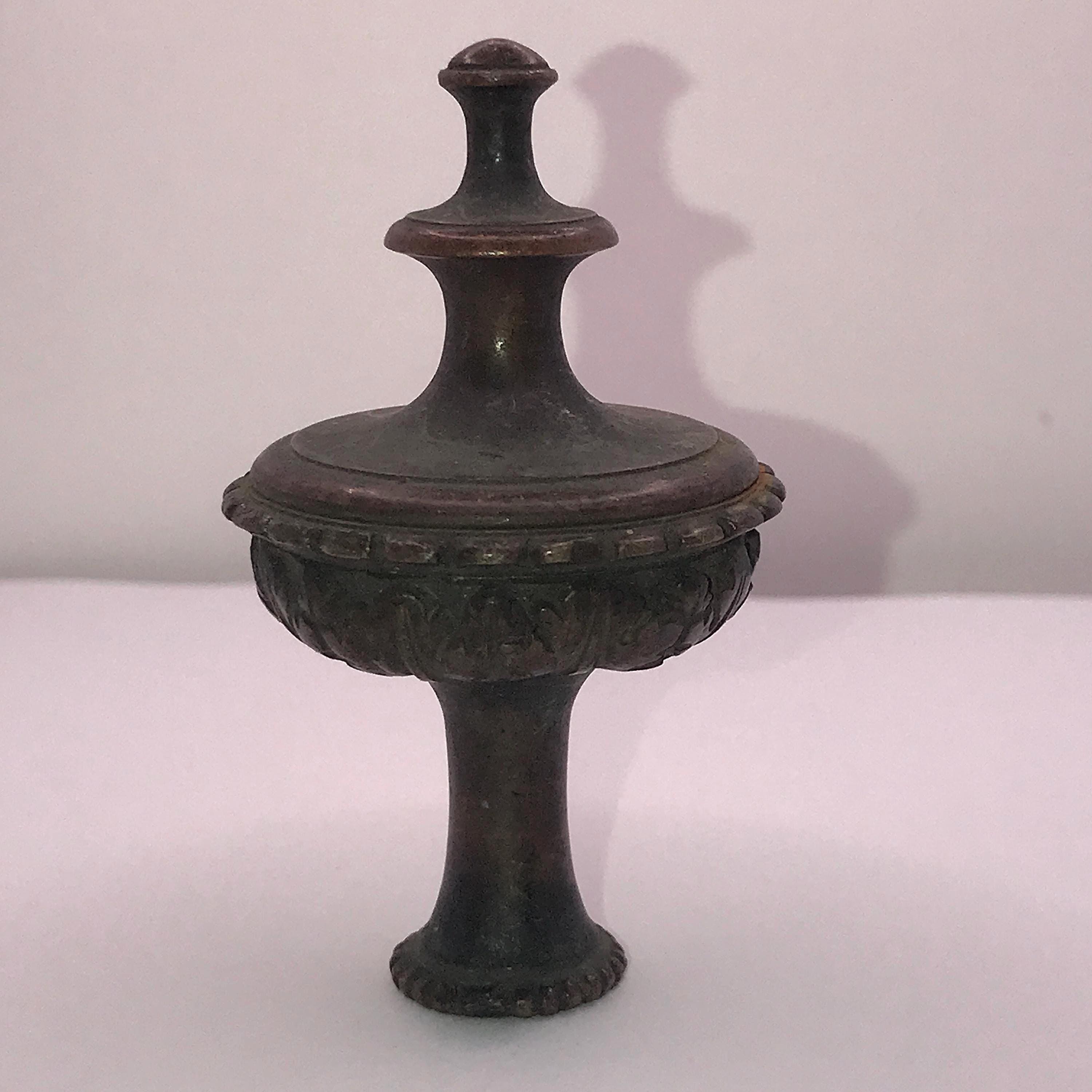 Vintage Lamp Finials - Brass, Glass, Bronze Toppers - Part 4 - Etsy