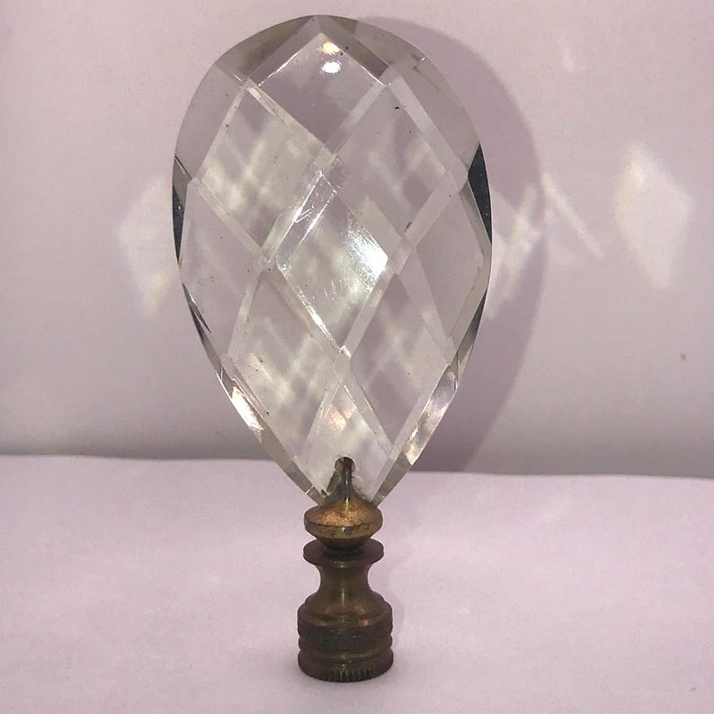 Vintage Lamp Finials - Brass, Glass, Bronze Toppers - Part 4 - Etsy