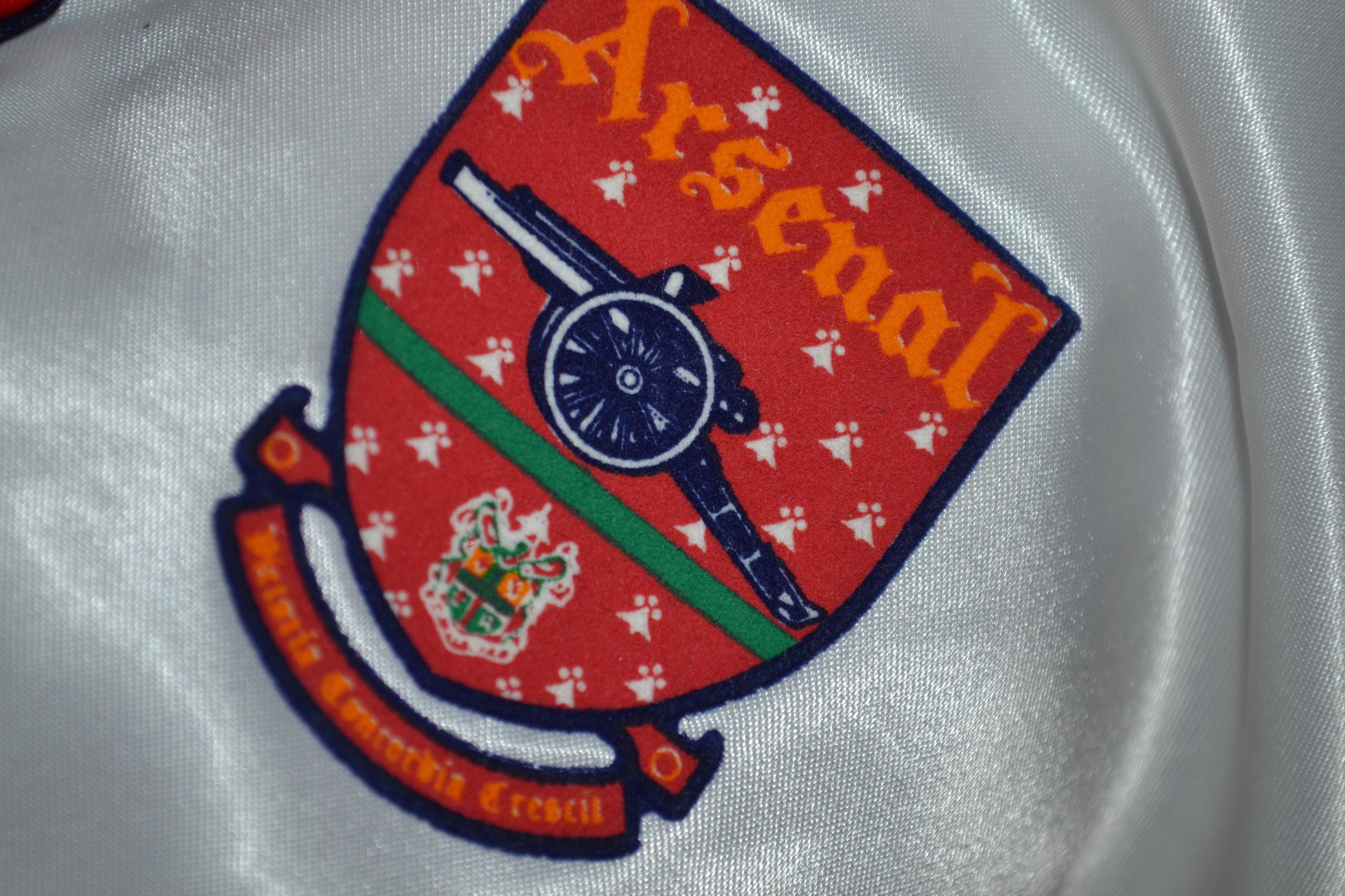 Vintage Arsenal London Home Football Shorts 1990-1992 White Sz 30 S ...