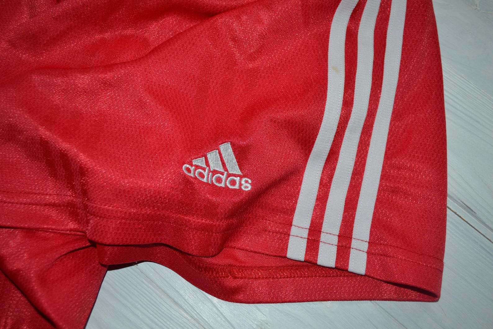 Vintage Adidas Originals Football Shorts 90s 1990s Soccer Retro Red ...