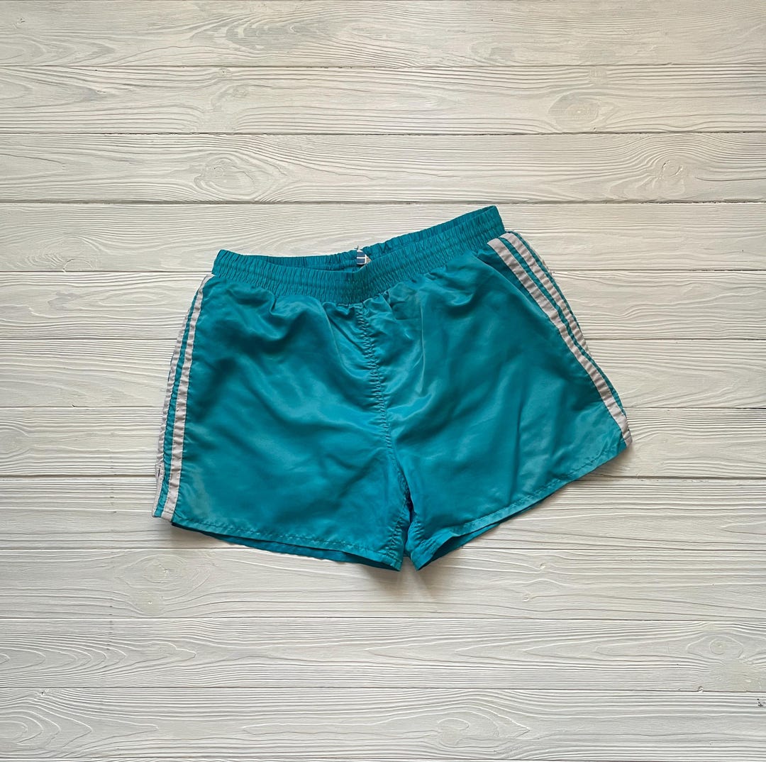 Vintage Adidas Originals 1980s Football Soccer Shorts Green Size S D4 ...