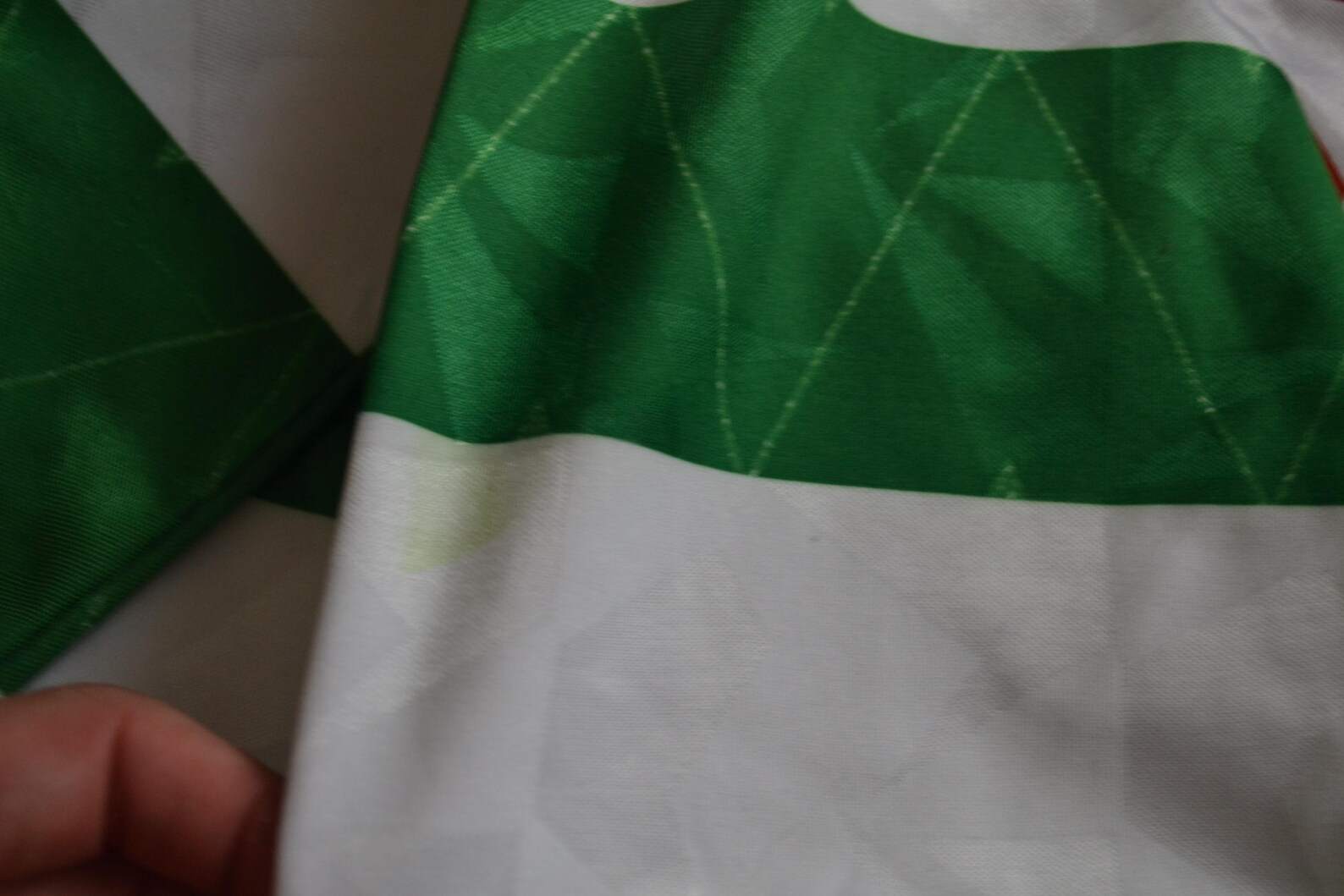 Vintage FC Red Star Zurich Home 90s Match Worn Umbro Green Mens SZ XL ...