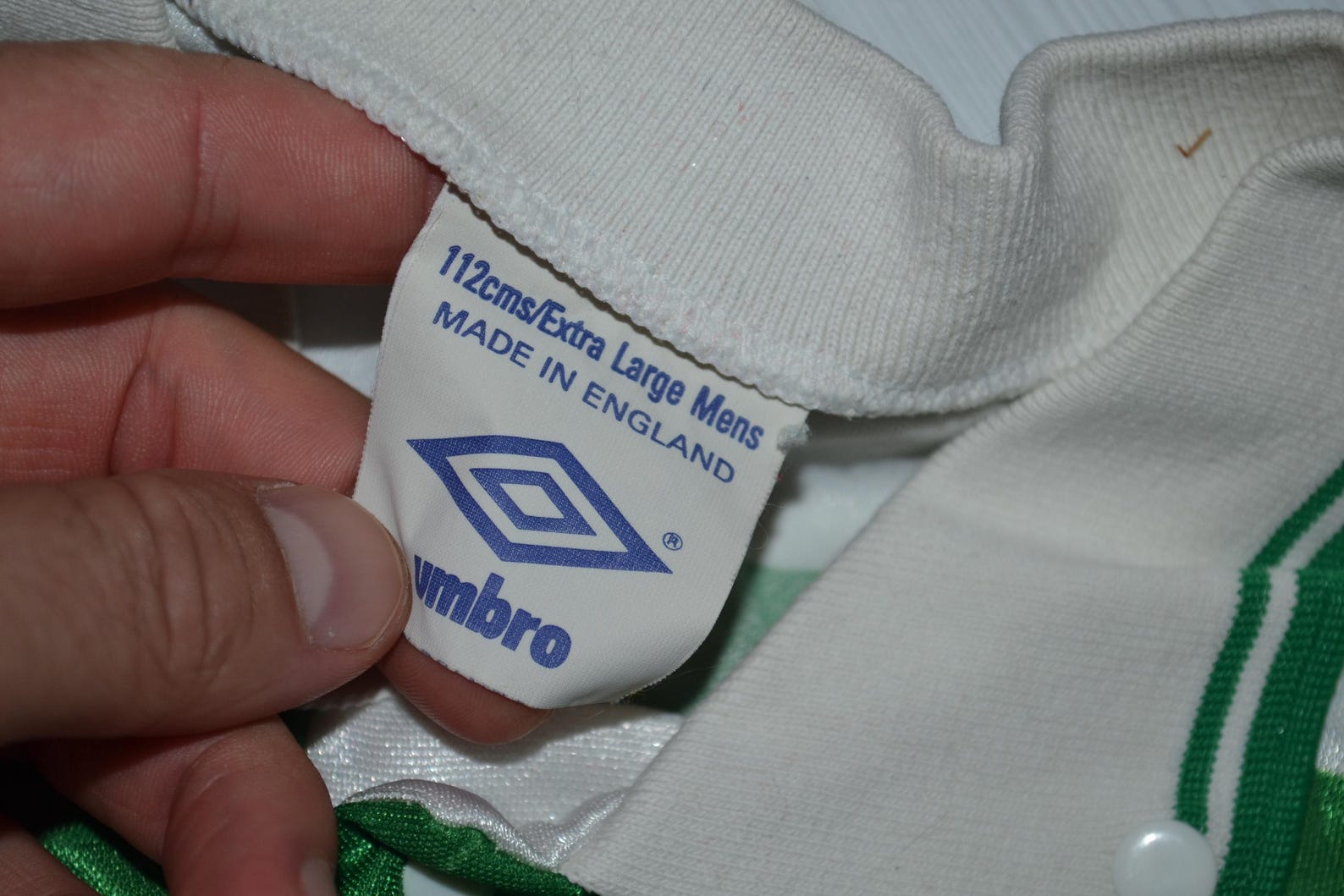 Vintage FC Red Star Zurich Home 90s Match Worn Umbro Green Mens SZ XL ...