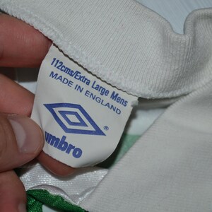 Vintage FC Red Star Zurich Home 90s Match Worn Umbro Green Mens SZ XL ...