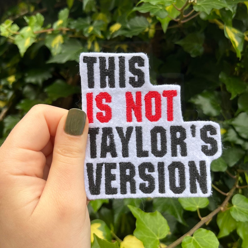 Taylor Swift Iron-on Patches, 22 Shirt, the Eras Tour, Big and Small ...