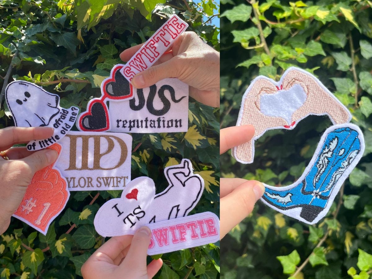 Taylor Swift Iron-on Patches, Different Eras - Etsy