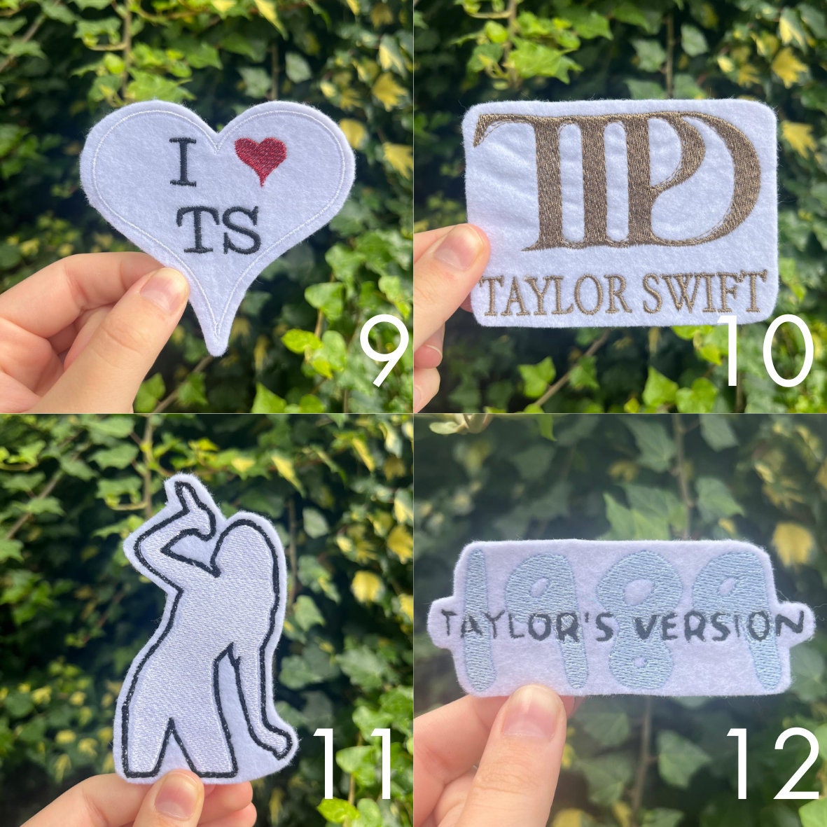 Taylor Swift Iron-on Patches, Different Eras - Etsy