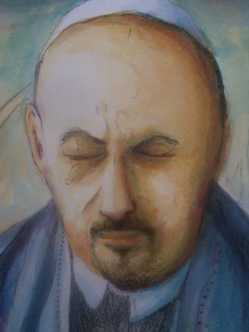 JUDAICA JEWISH ART- Rabbi Weiss Original in Frame - Etsy