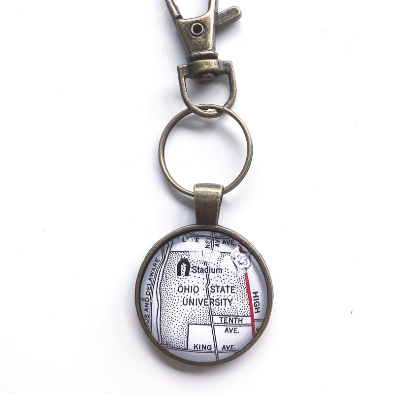 Buckeye Keychain - Etsy