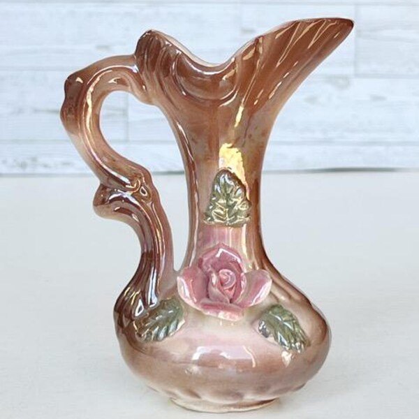Lusterware Pitcher - Etsy