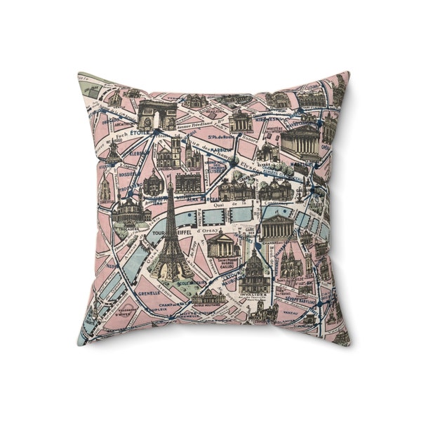 Paris Pillows - Etsy