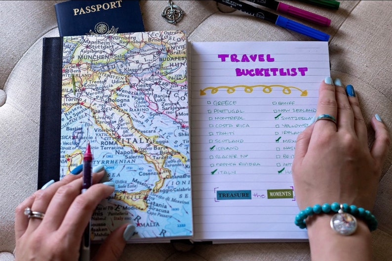 Italy Travel Journal Italy Trip Italy Travel Diary Italy - Etsy