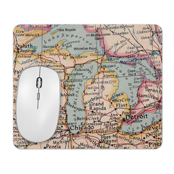 Michigan Mousepad - Etsy