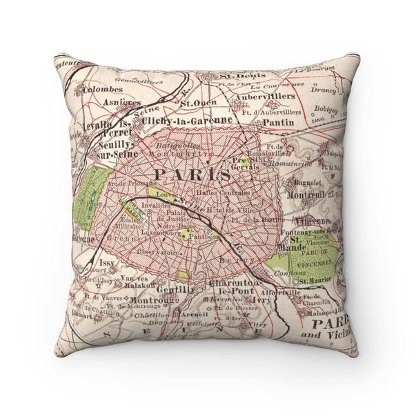 Paris Pillows - Etsy