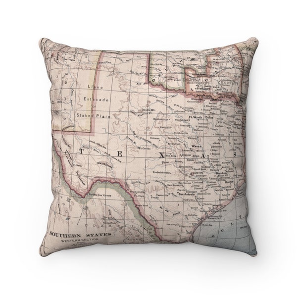 Texas Pillow - Etsy