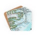 Outer Banks Map Coaster Set Outer Banks Coasters Outer Banks Airbnb ...