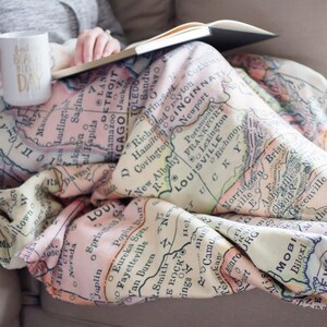 Texas Fleece Blanket - Texas Map Blanket - Texas Blanket - Texas ...