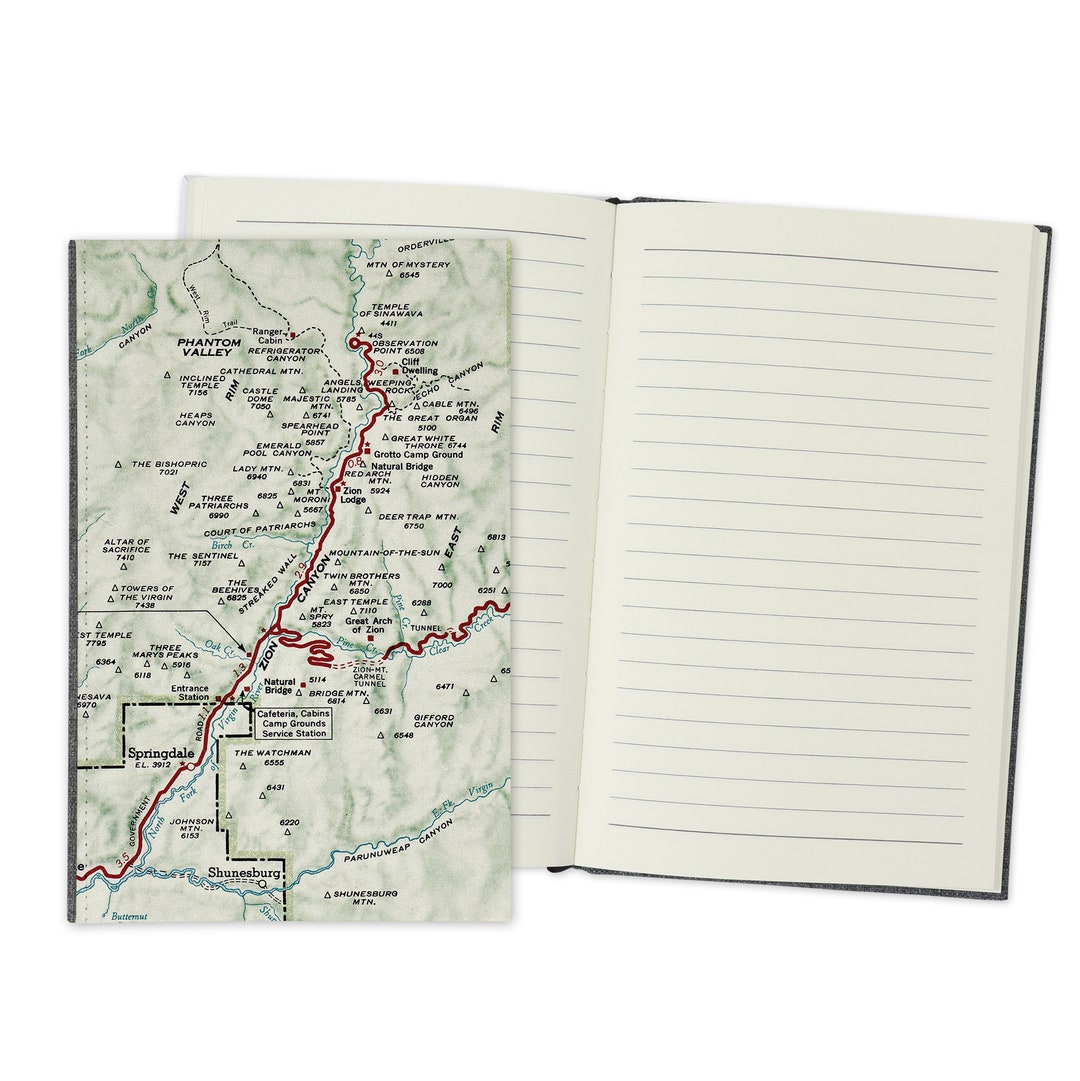 Zion National Park Journal Zion National Park Vacation - Etsy