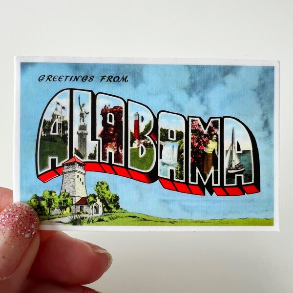 Alabama Decal - Etsy