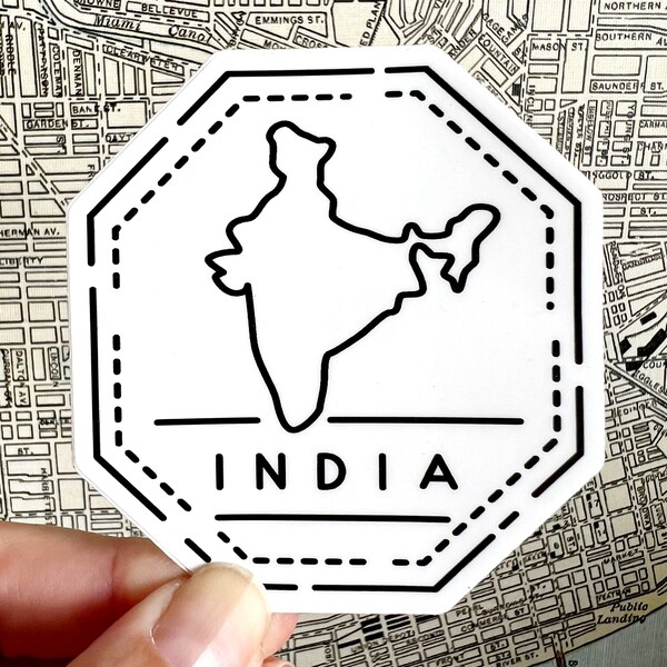 India Passport Stamp - Etsy
