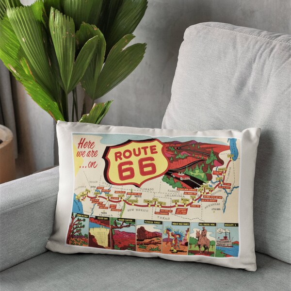 Postcard Pillow - Etsy