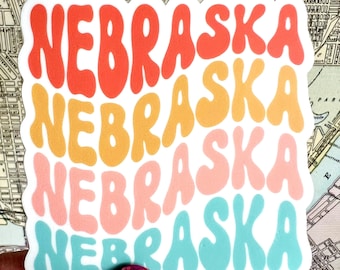 Nebraska Cornhuskers Sticker-nebraska Dog or Cat Decal - Etsy