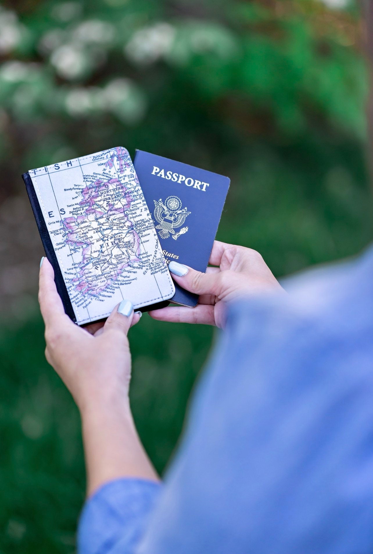 Door County Map Passport Cover sold by DaviRoss | SKU 87818393 | Printerval