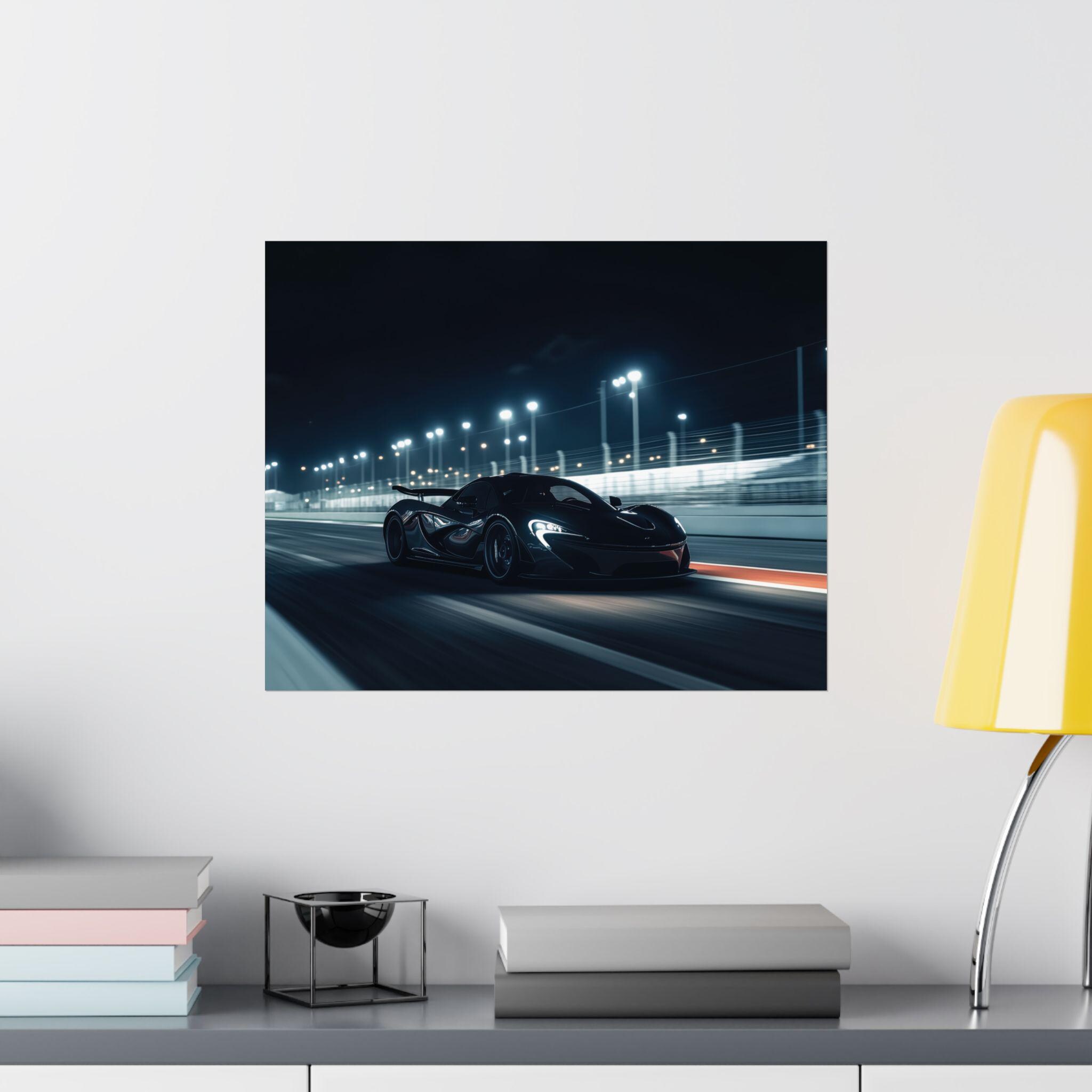 Mclaren P1 Poster | Mclaren P1 Wall-art (v3) - Etsy