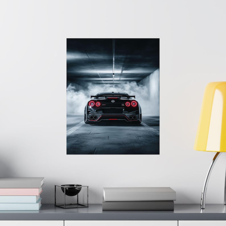Nissan GT-R R35 Nismo Poster | Nissan GT-R R35 Nismo Wall-art - Etsy