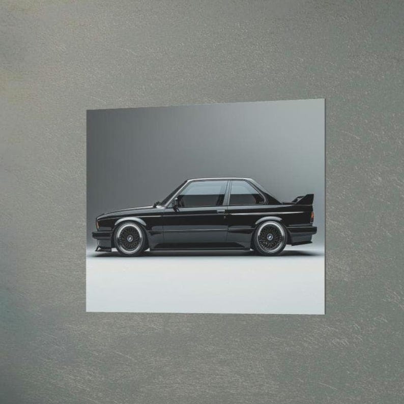 BMW E30 M3 Poster | BMW E30 M3 Wall-art - Etsy Canada
