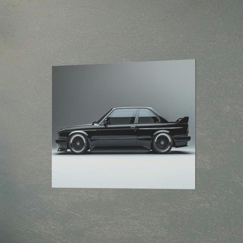 BMW E30 M3 Poster | BMW E30 M3 Wall-art - Etsy