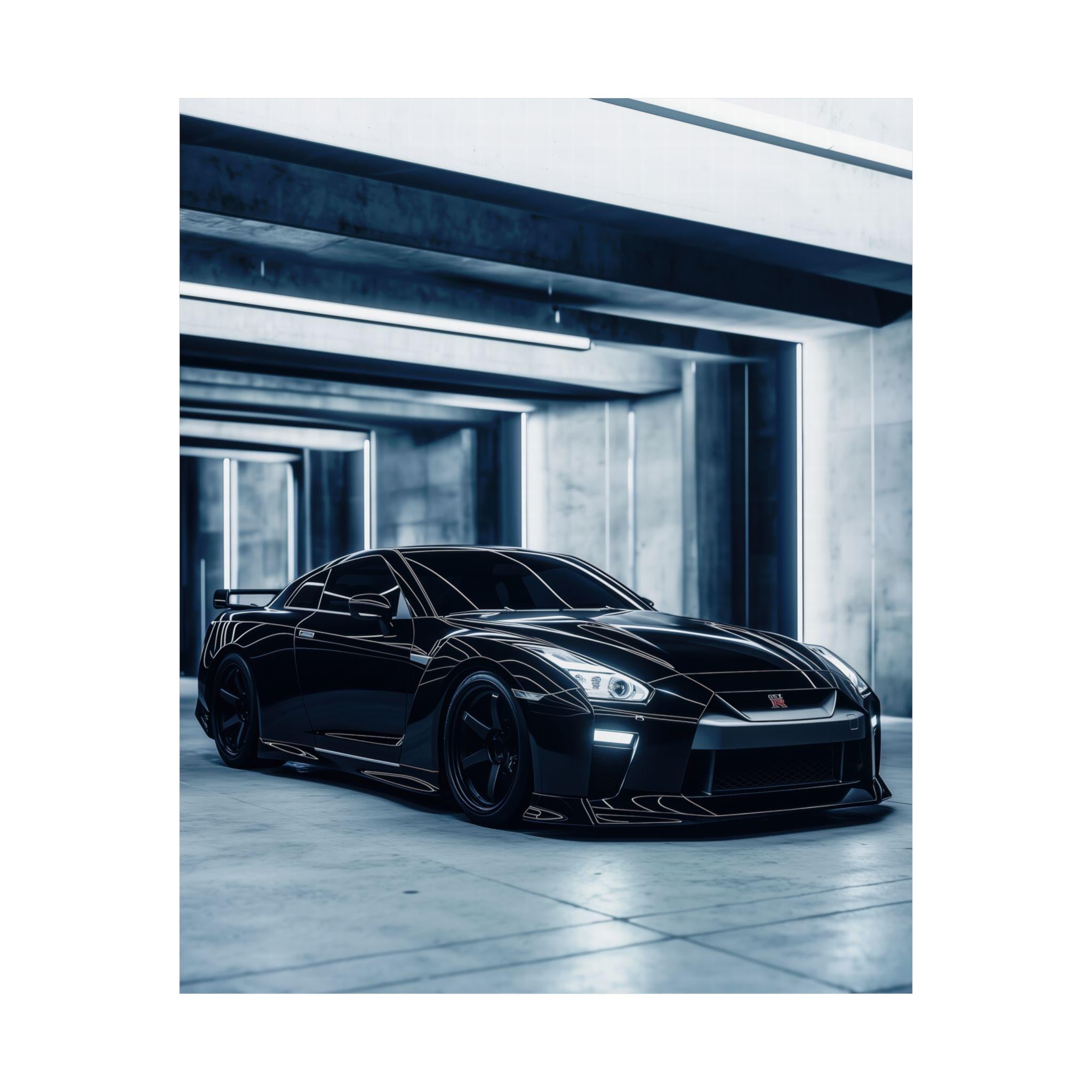 Nissan GT-R R35 Poster | Nissan GT-R R35 Wall-art (v7) - Etsy