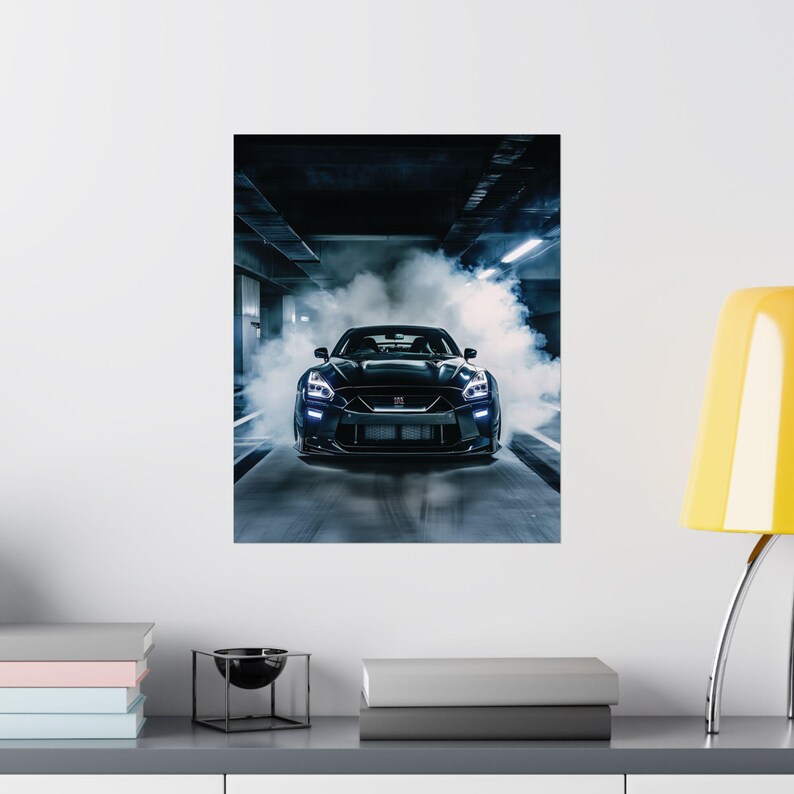 Nissan GT-R R35 Poster Nissan GT-R R35 Wall-art v3 - Etsy
