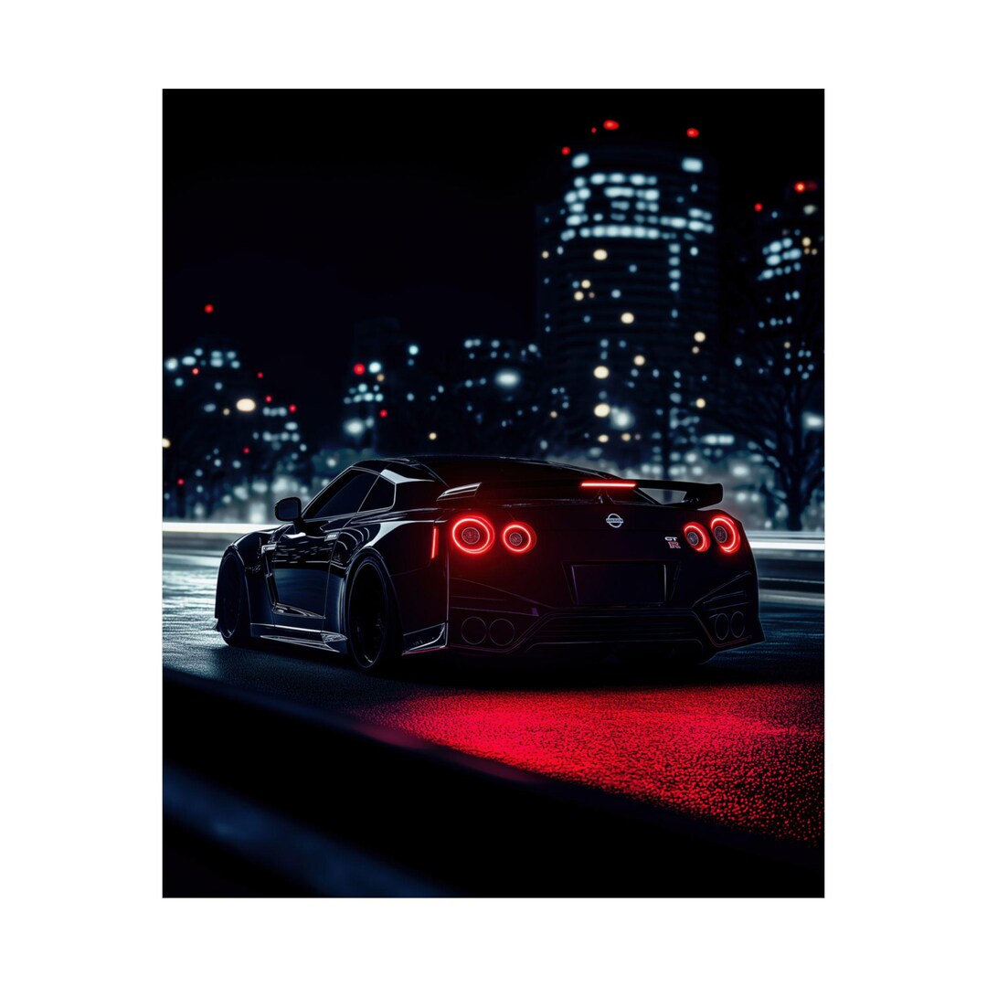Nissan GT-R R35 Poster | Nissan GT-R R35 Wall-art (v8) - Etsy Canada
