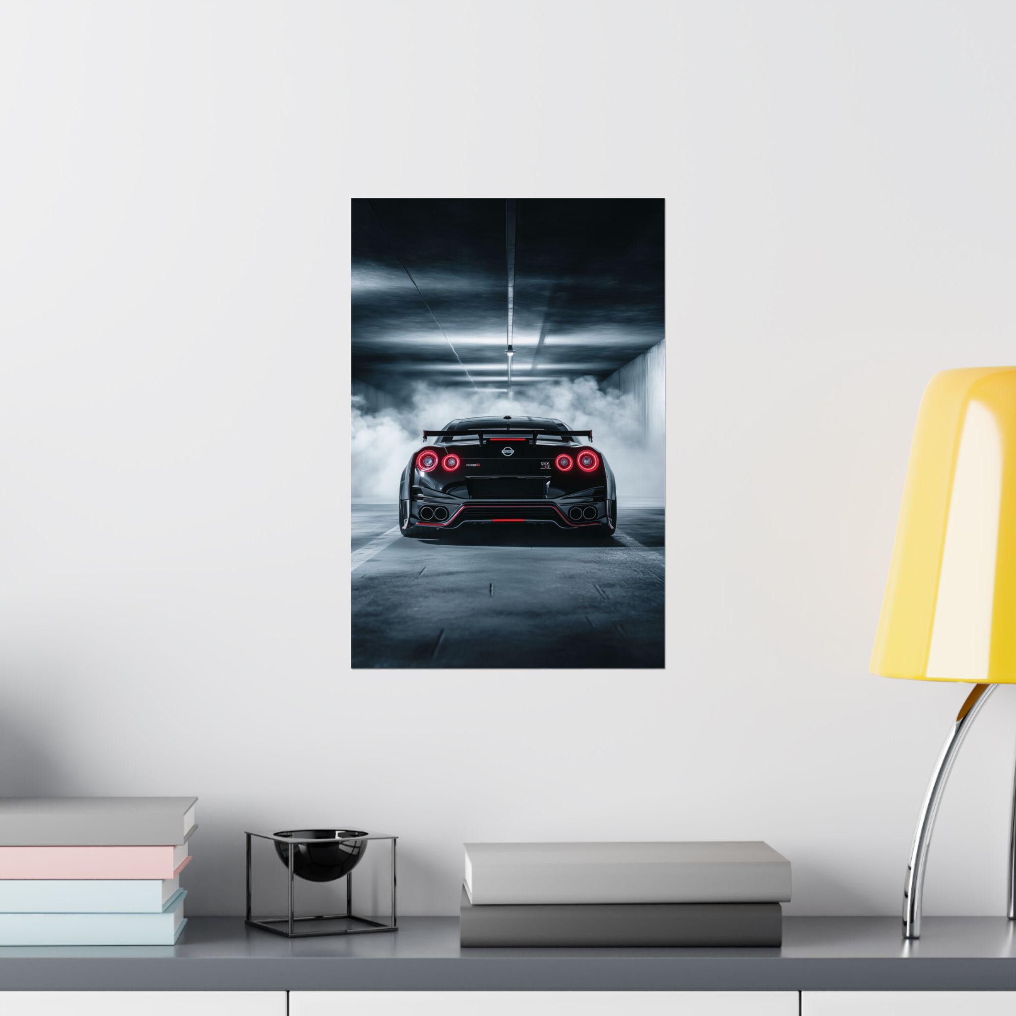 Nissan GT-R R35 Nismo Poster | Nissan GT-R R35 Nismo Wall-art - Etsy