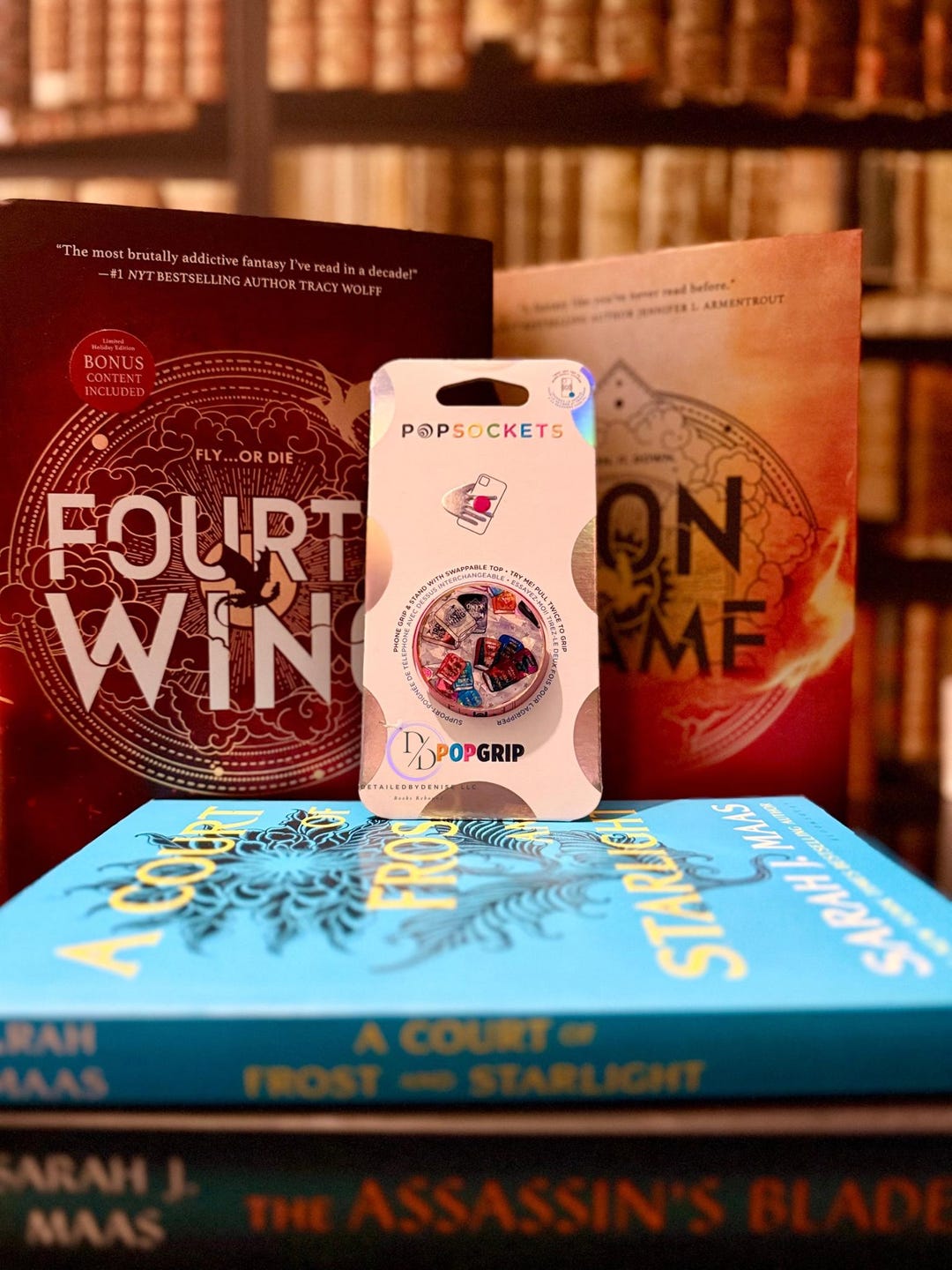Book Themed Popsockets - Custom Bookish Accesories - TOG - ACOTAR ...