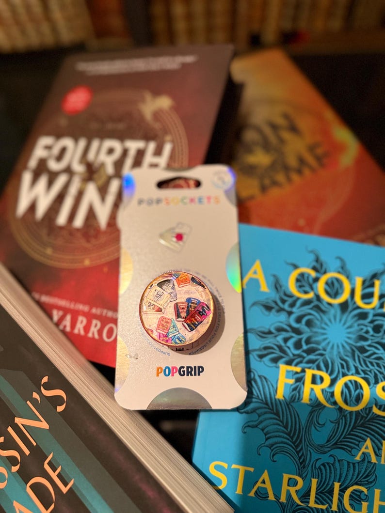 Book Themed Popsockets - Custom Bookish Accesories - TOG - ACOTAR ...