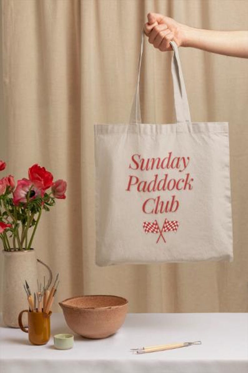 Formula 1 Paddock Club Tote Bag, F1 Racing Circuits, Gift for Racing ...