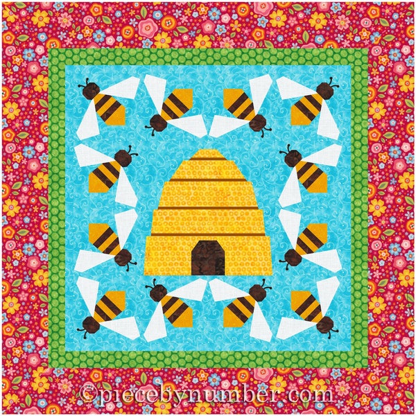 Honey Bee Quilt - Etsy