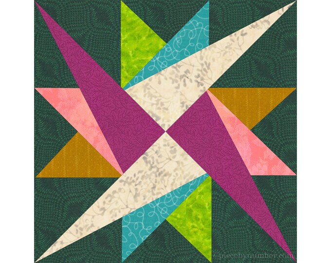 Barn Quilt Art. Star Quilt Block Pattern. Rustic Wood Wall Art. Rustic ...