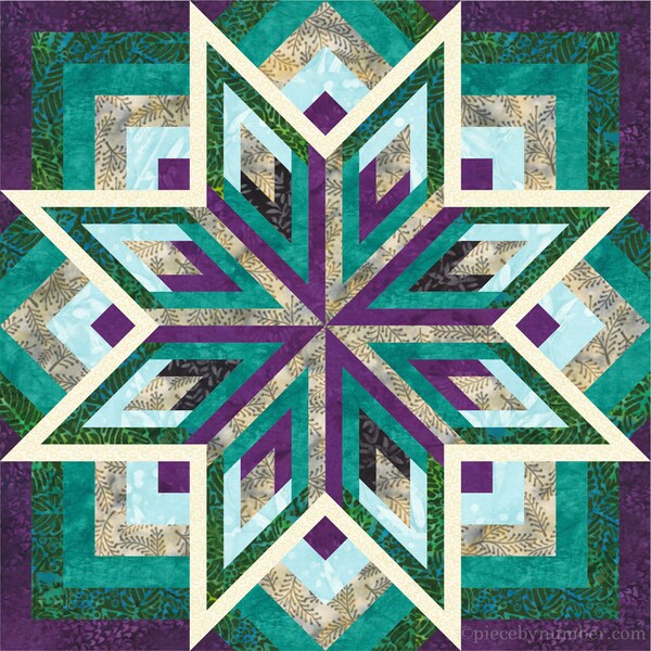 Lone Star Quilt - Etsy