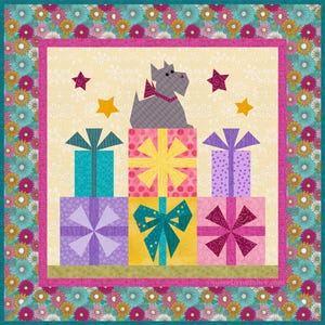 Gifts From the Heart Paper Pieced Quilt Pattern, PDF Download ...