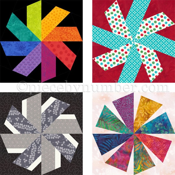 Whirligig Quilt Pattern - Etsy